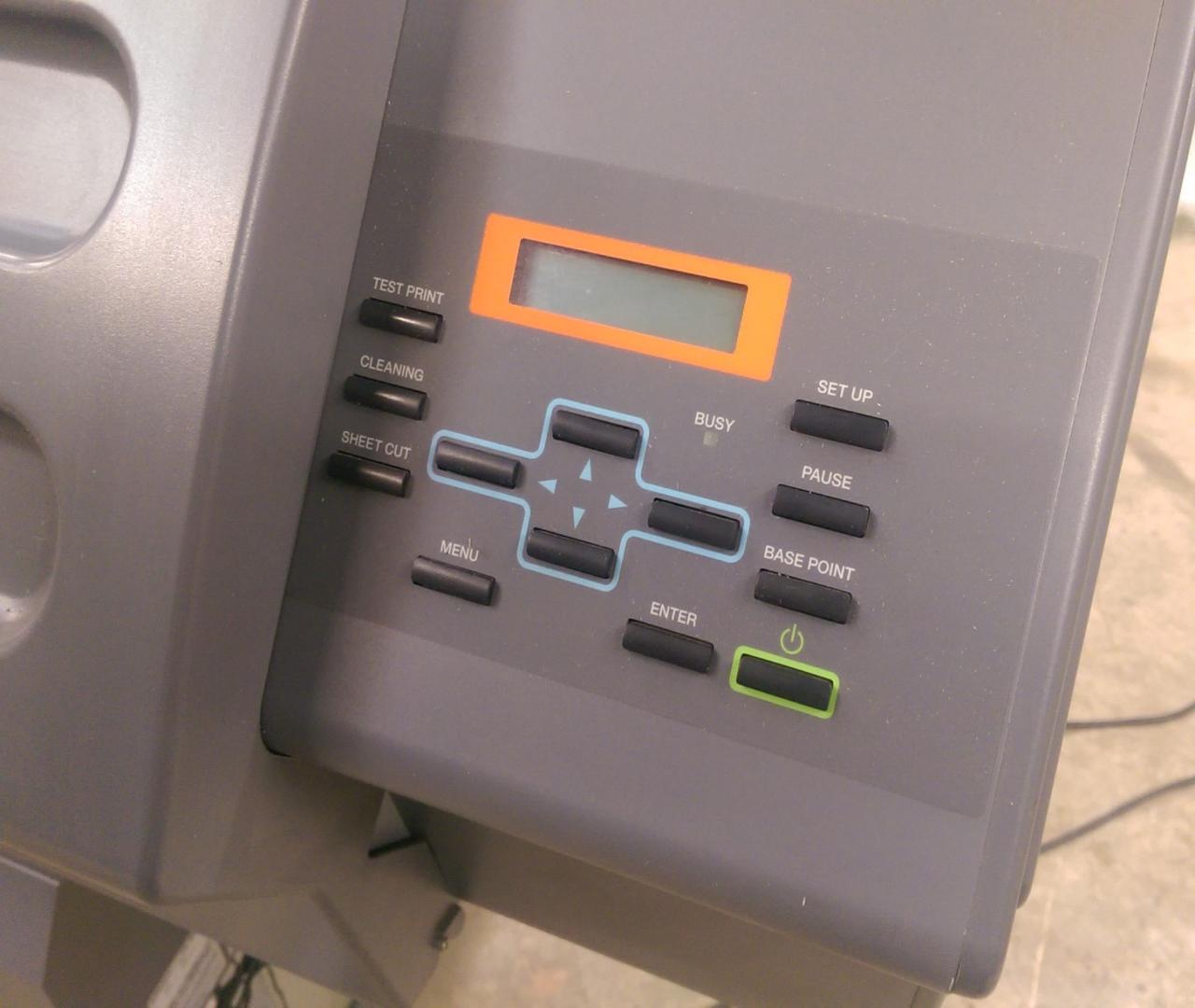 Lot #27: Roland Quadra FJ 540, 54" 6 Color Dye Printer, Serial ...